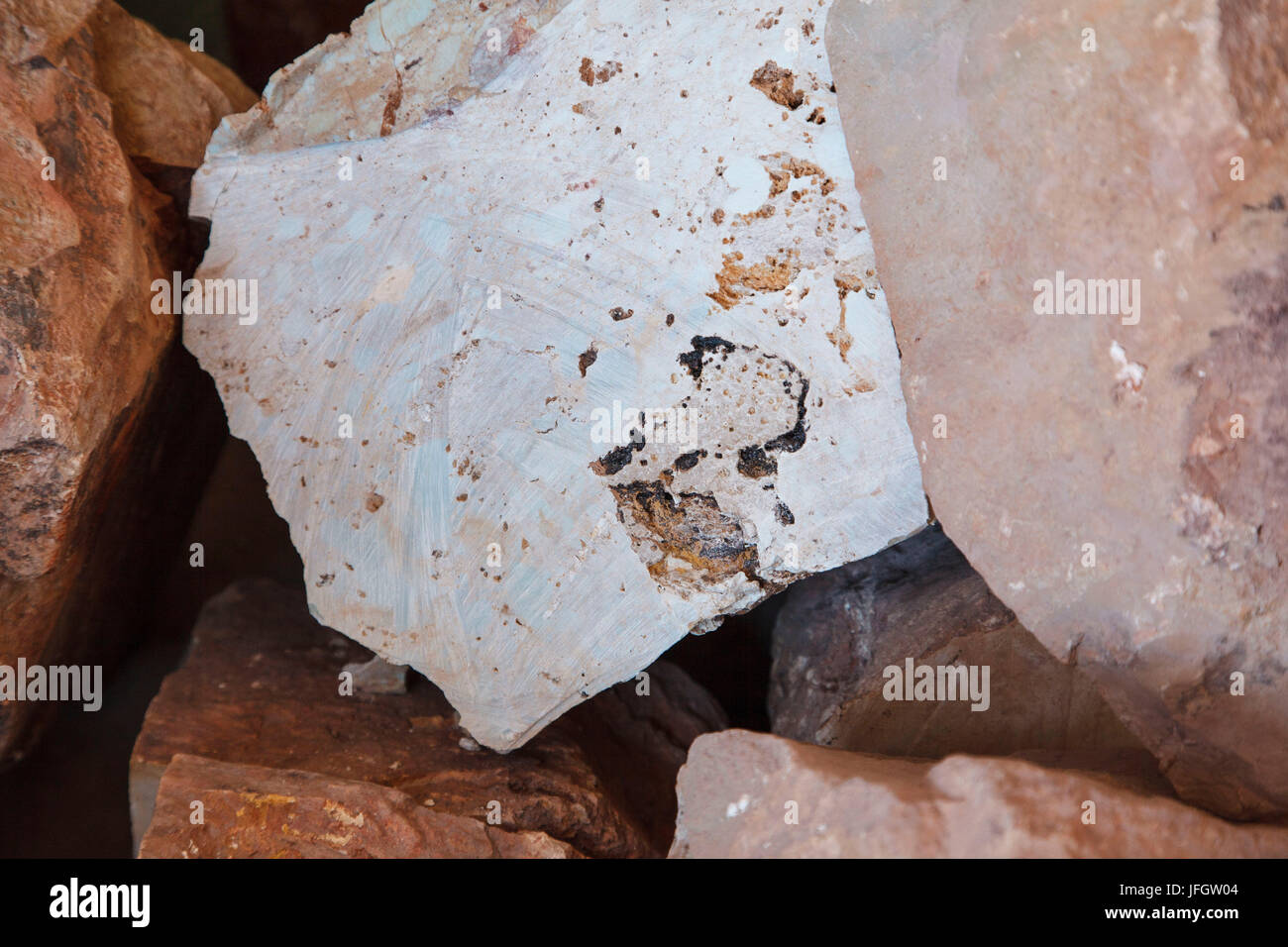 Chile, Combarbala, Fairly Trade, bacon stone Stock Photo - Alamy