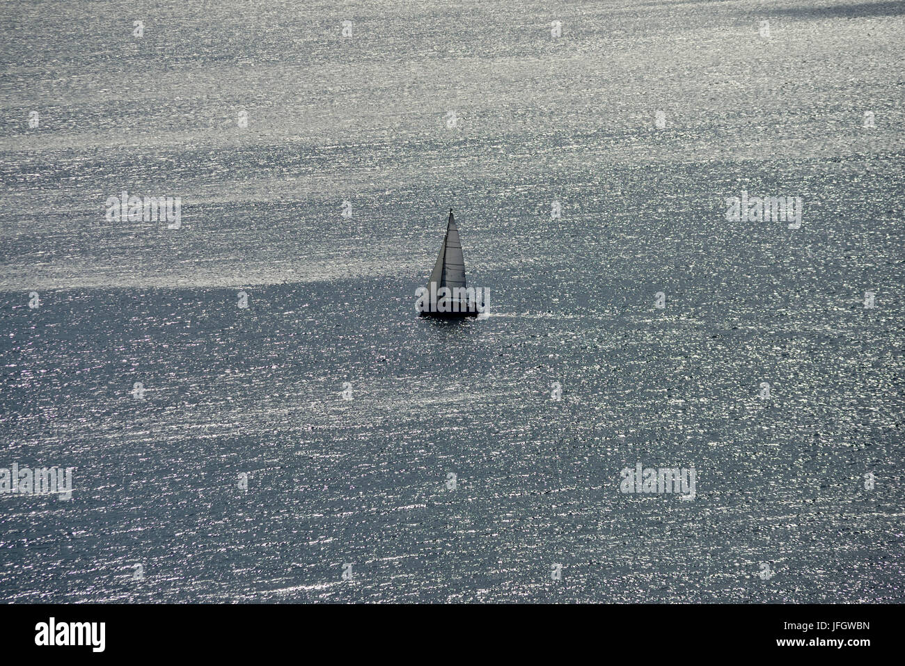 Sailboats on Lake of Constance Stock Photo - Alamy