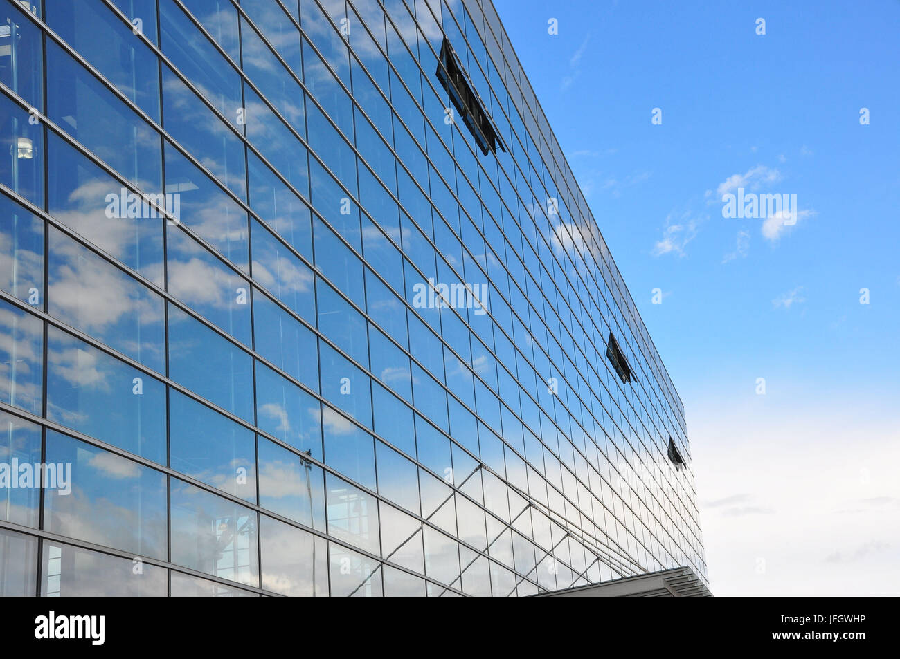 Architecture, glass front Stock Photo - Alamy
