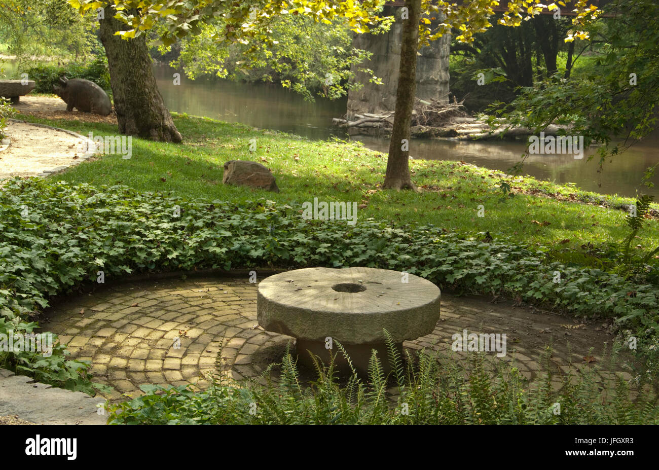 Primitive millstone hi-res stock photography and images - Alamy