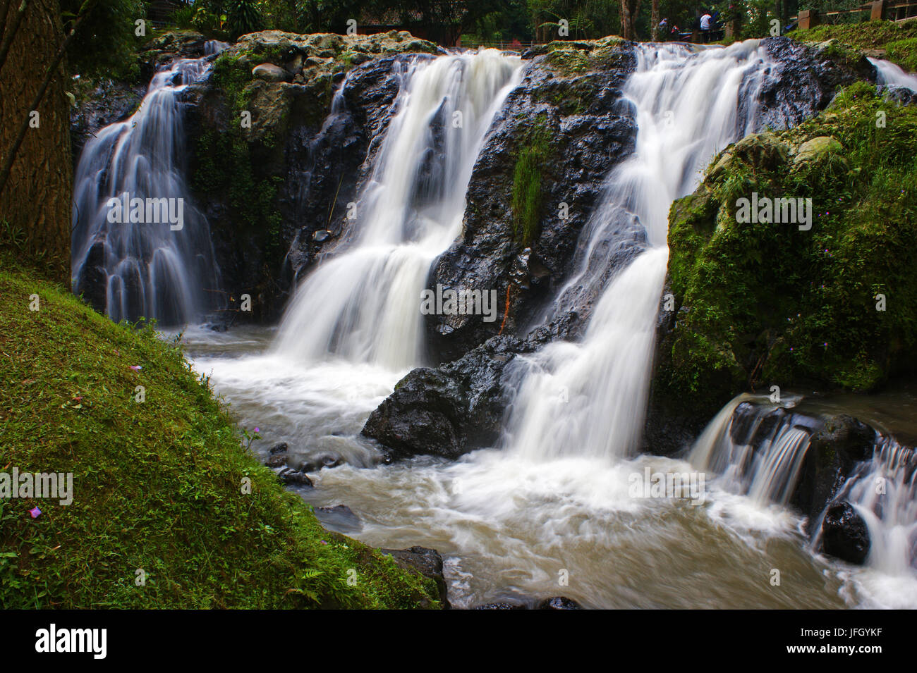 Maribaya waterfall indonesia hi-res stock photography and images - Alamy