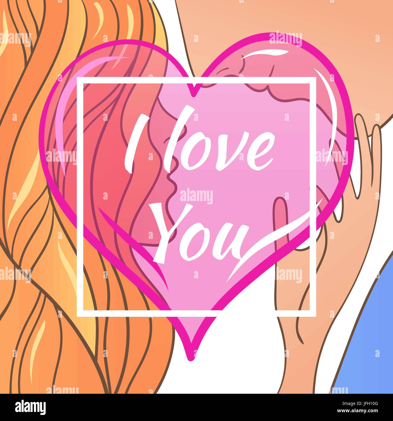 Man kissing hand woman Stock Vector Images - Alamy