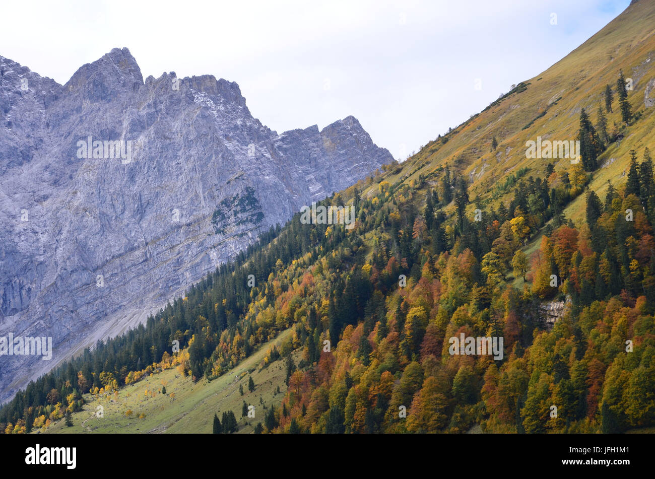 Austria, Tyrol, Eng-Alm (alp), autumn Stock Photo - Alamy