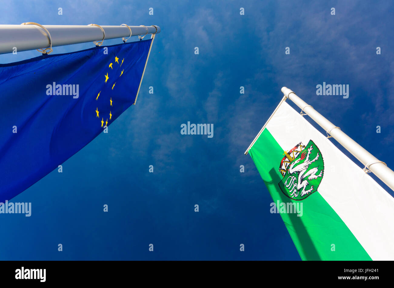 Styrian flag hi-res stock photography and images - Alamy