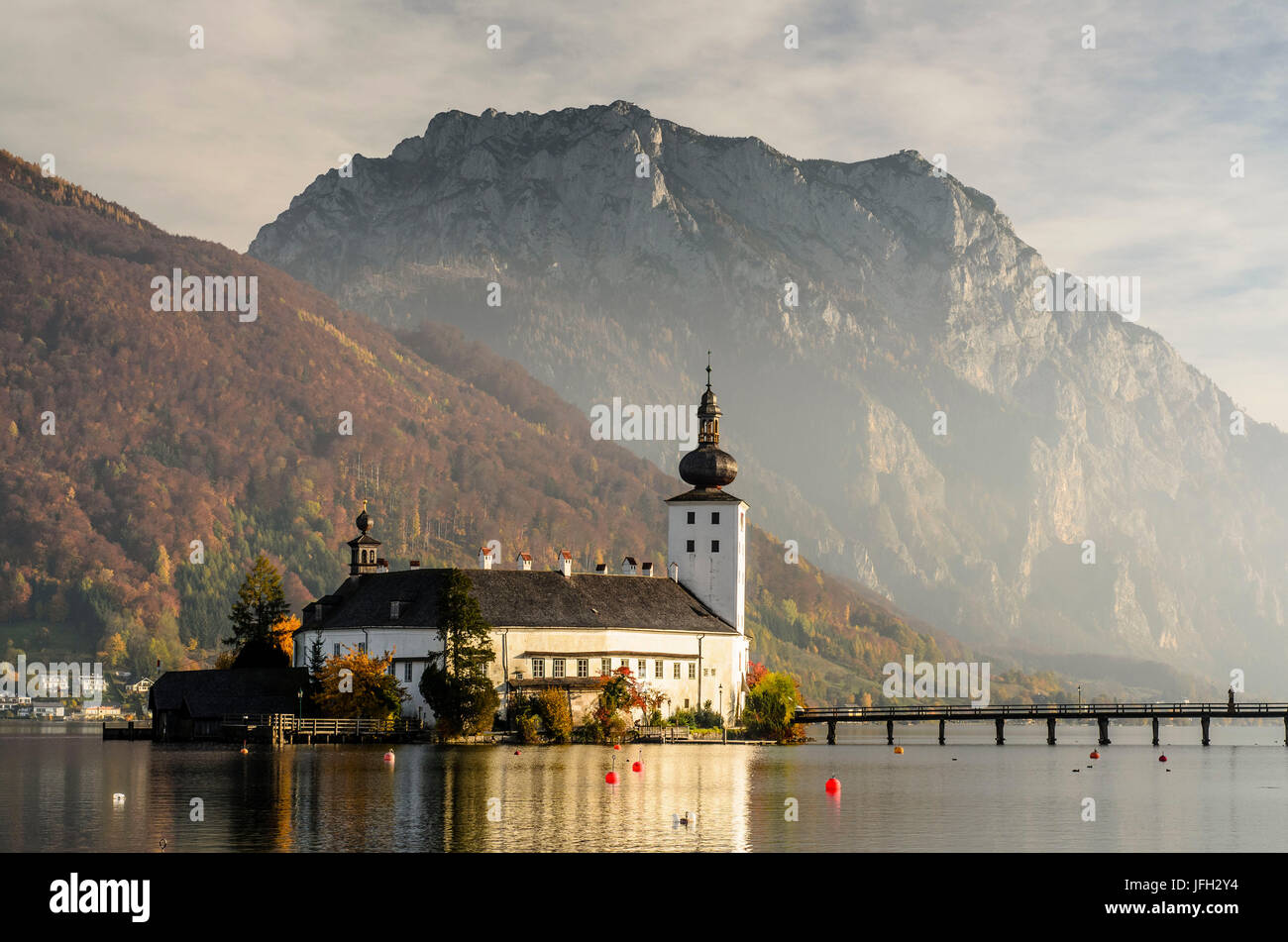 View Of Traunsee Castle Stock Photos & View Of Traunsee Castle Stock ...