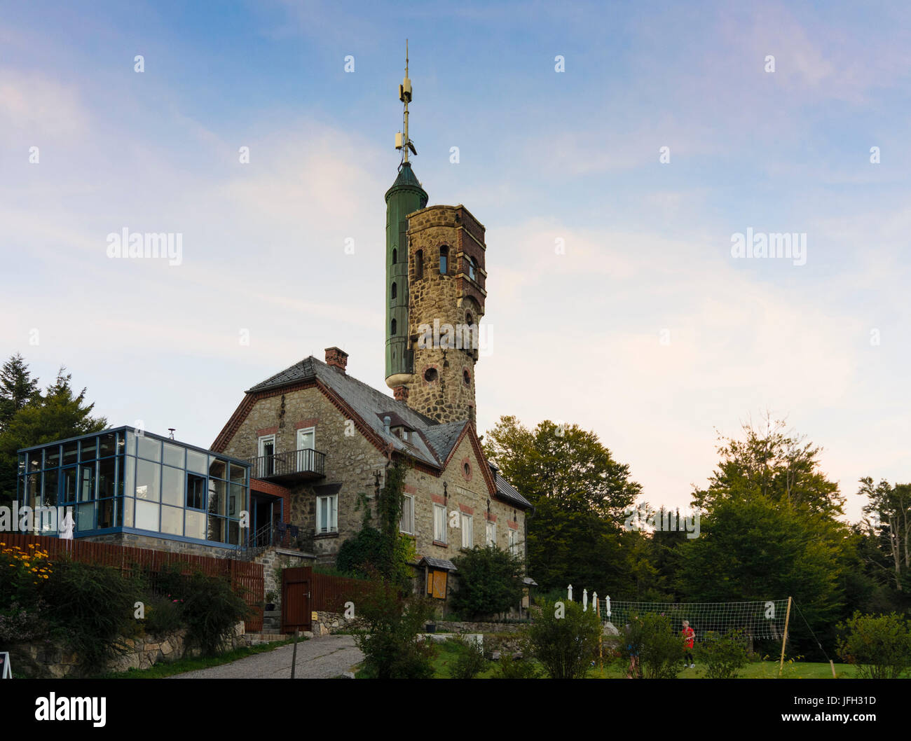Ameisberg with watching tower hi-res stock photography and images - Alamy