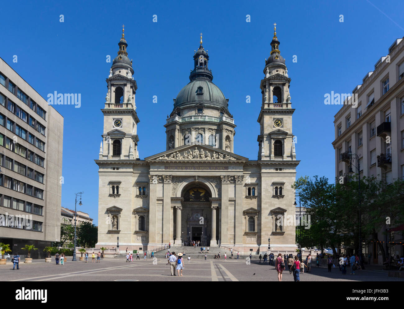 St stephans basilica szent actual van bazilika hi-res stock photography ...