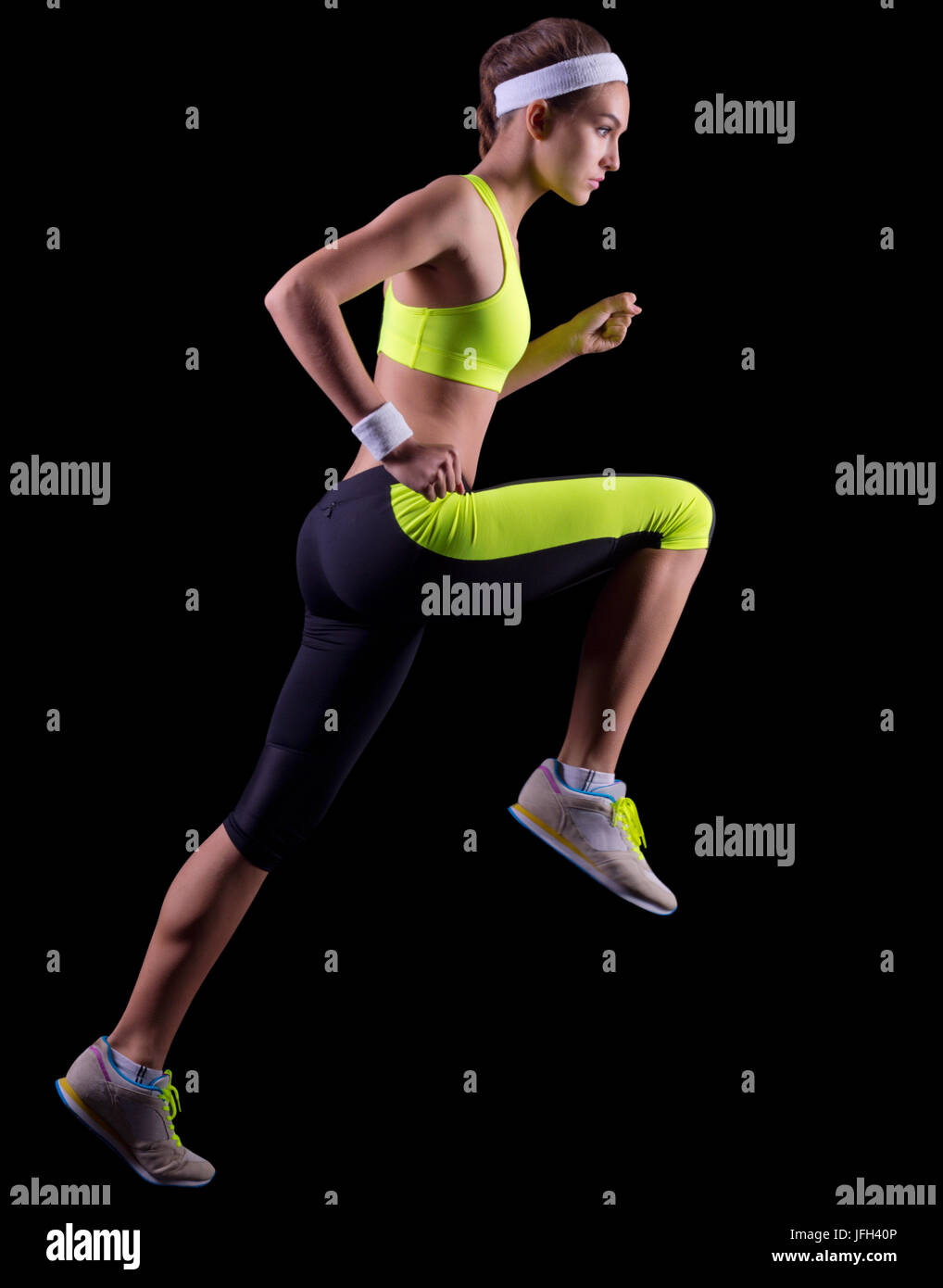 Sporty woman hi-res stock photography and images - Alamy