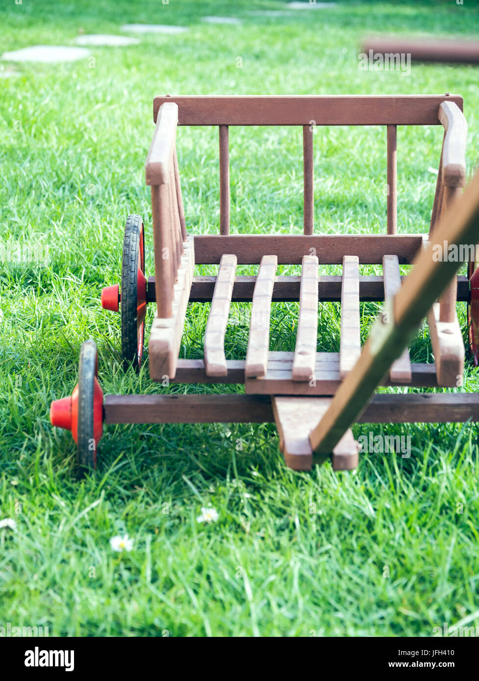 Wooden handcart hi-res stock photography and images - Alamy
