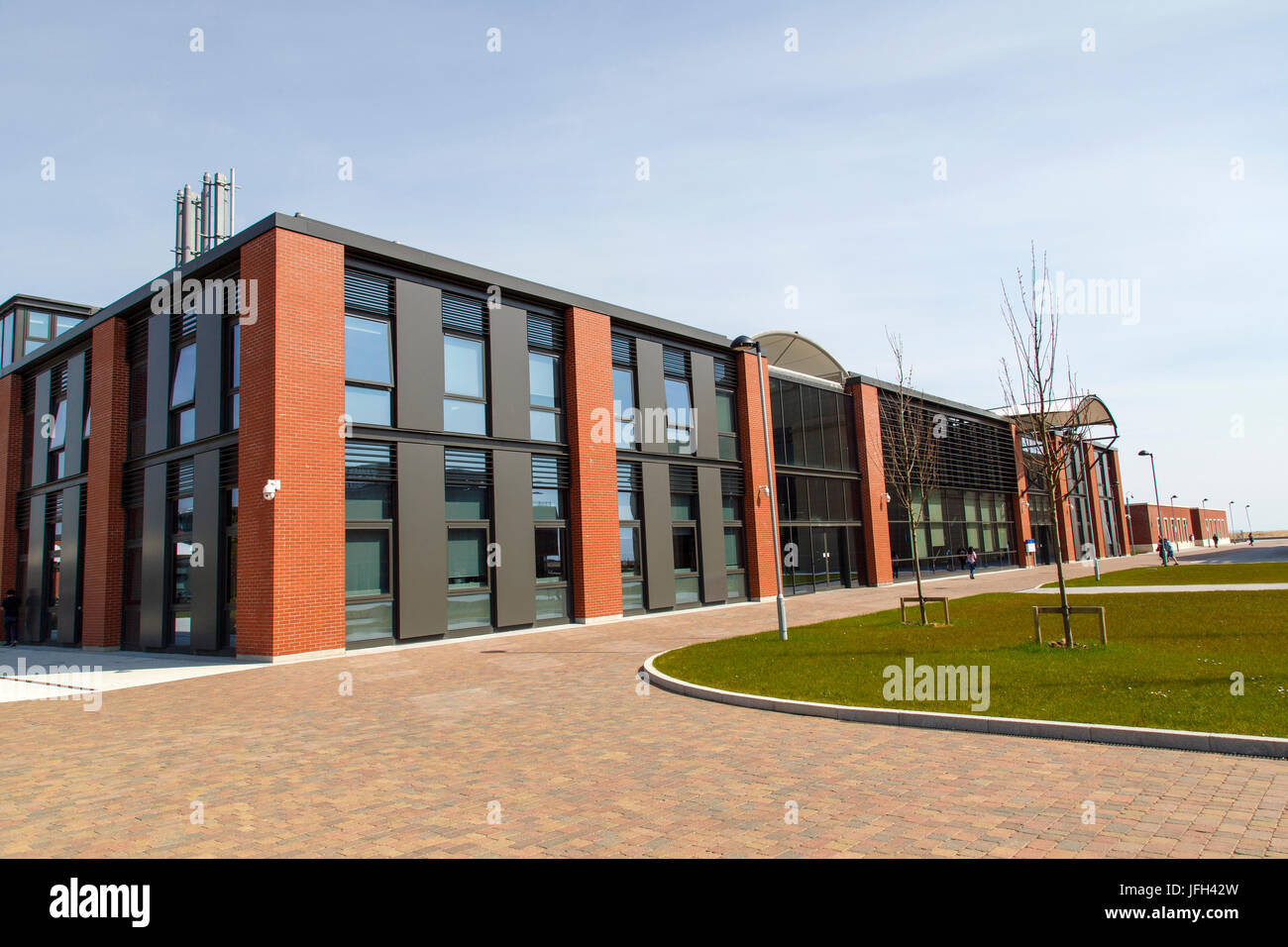 Swansea Bay Campus - Engineering Building Stock Photo - Alamy