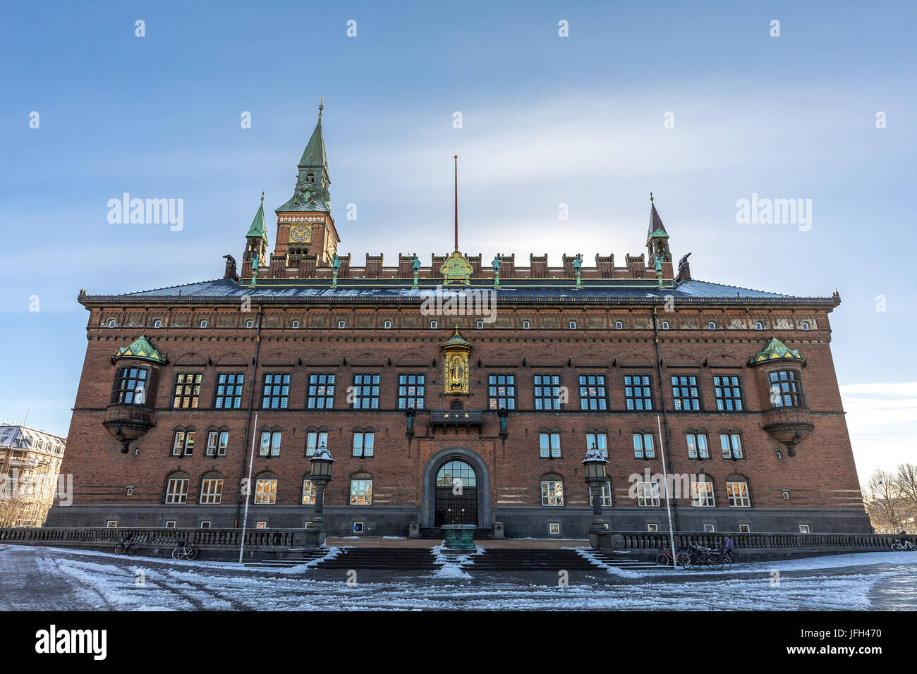 City hall kobenhavns radhus hi-res stock photography and images - Alamy