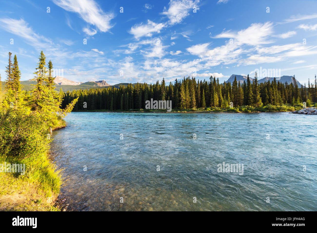River in Canada Stock Photo - Alamy
