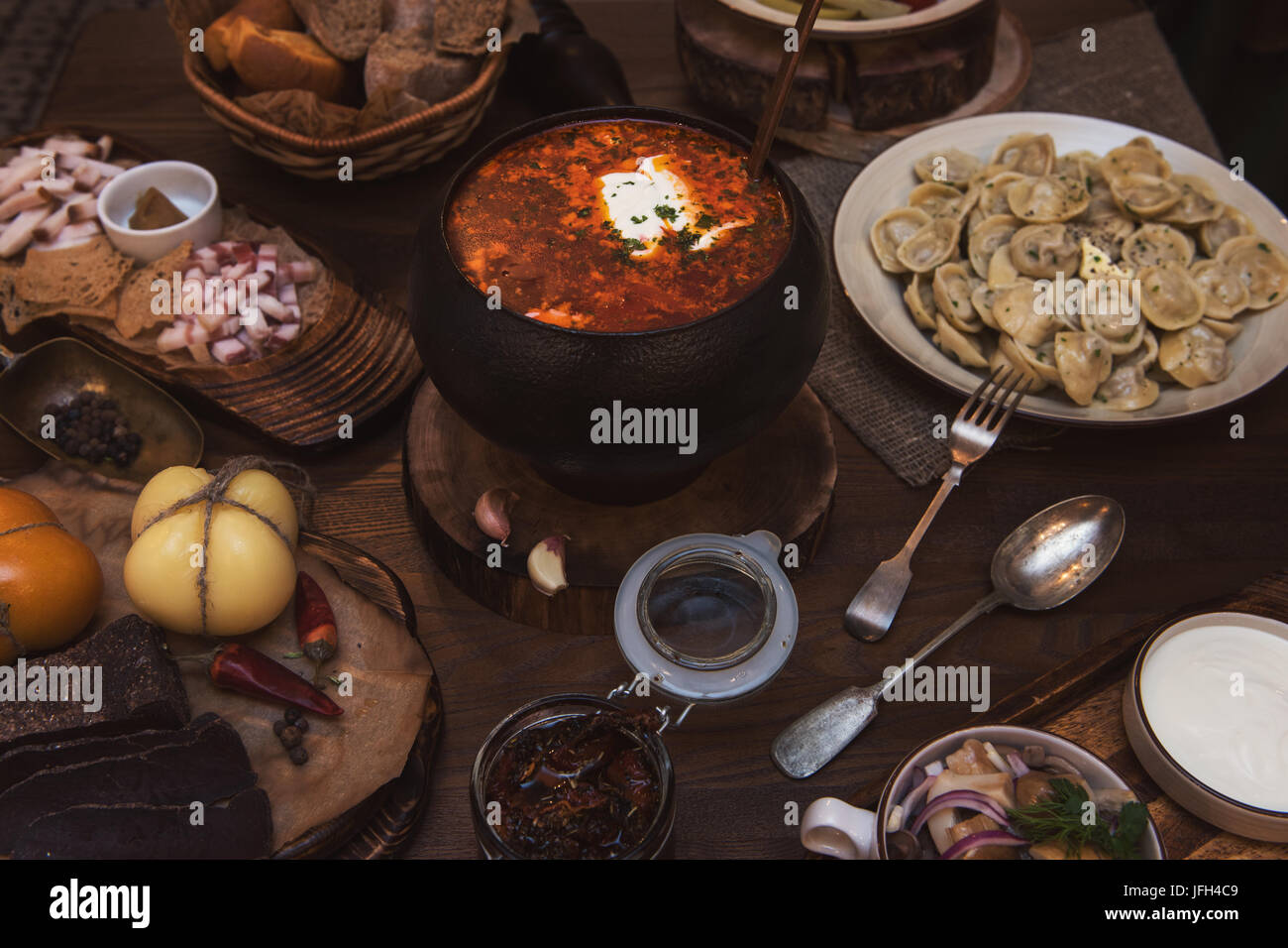 Borscht cheese hi-res stock photography and images - Alamy