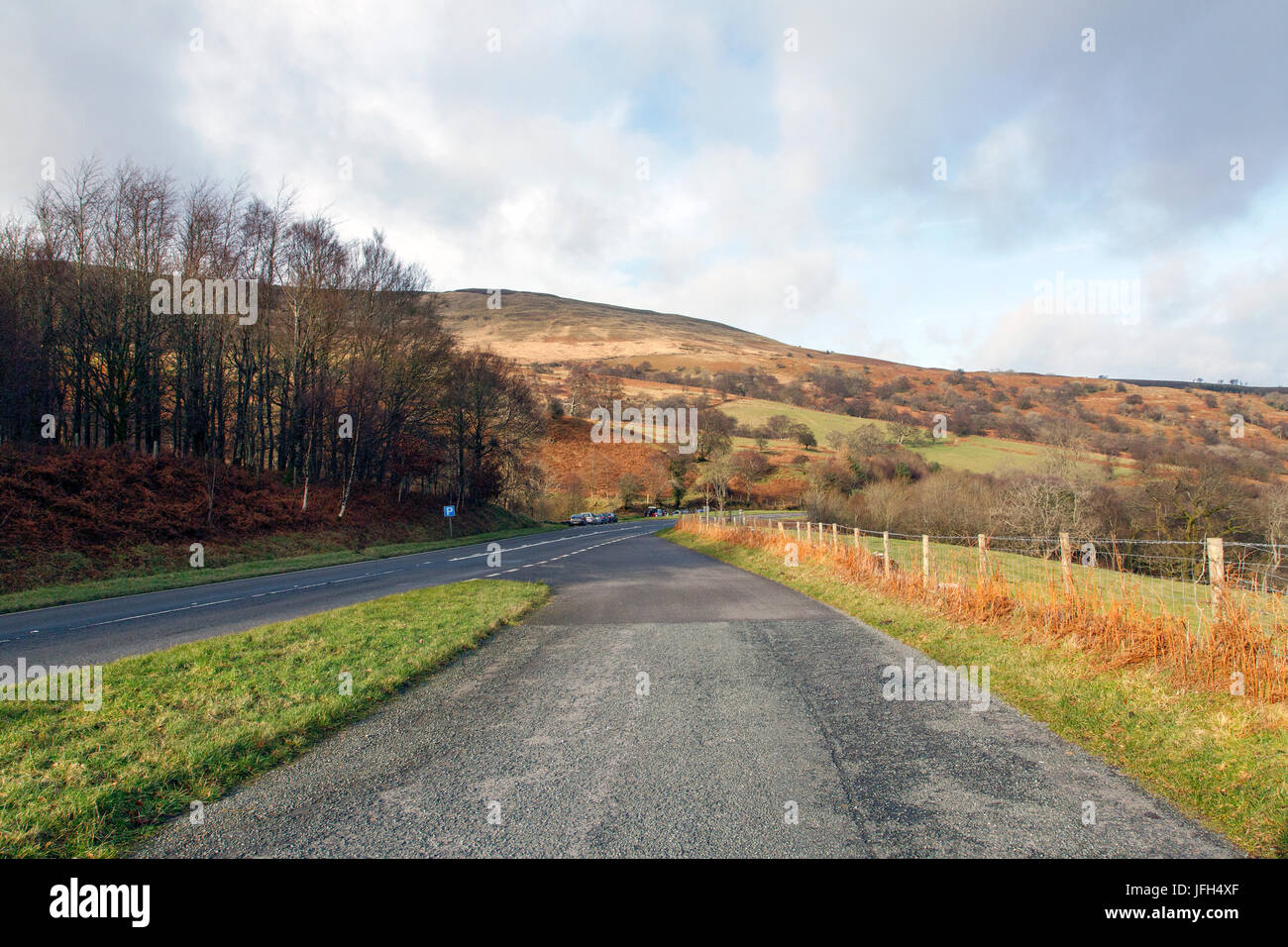A470 - Main Road Stock Photo - Alamy