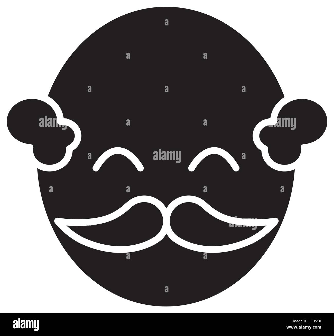 man with mustache icon Stock Vector Image & Art - Alamy