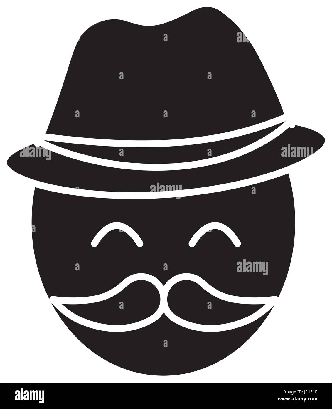 man with mustache icon Stock Vector Image & Art - Alamy