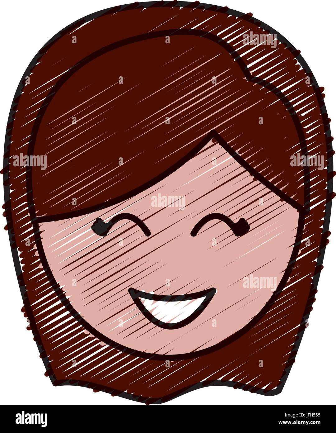 happy woman icon Stock Vector Image & Art - Alamy