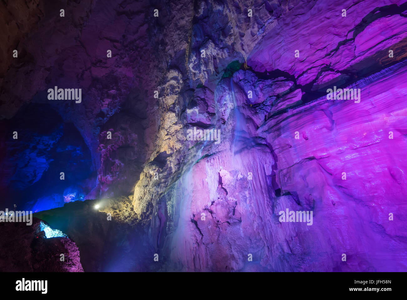 teng long Caves in lichuan, Hubei Provine, China Stock Photo - Alamy