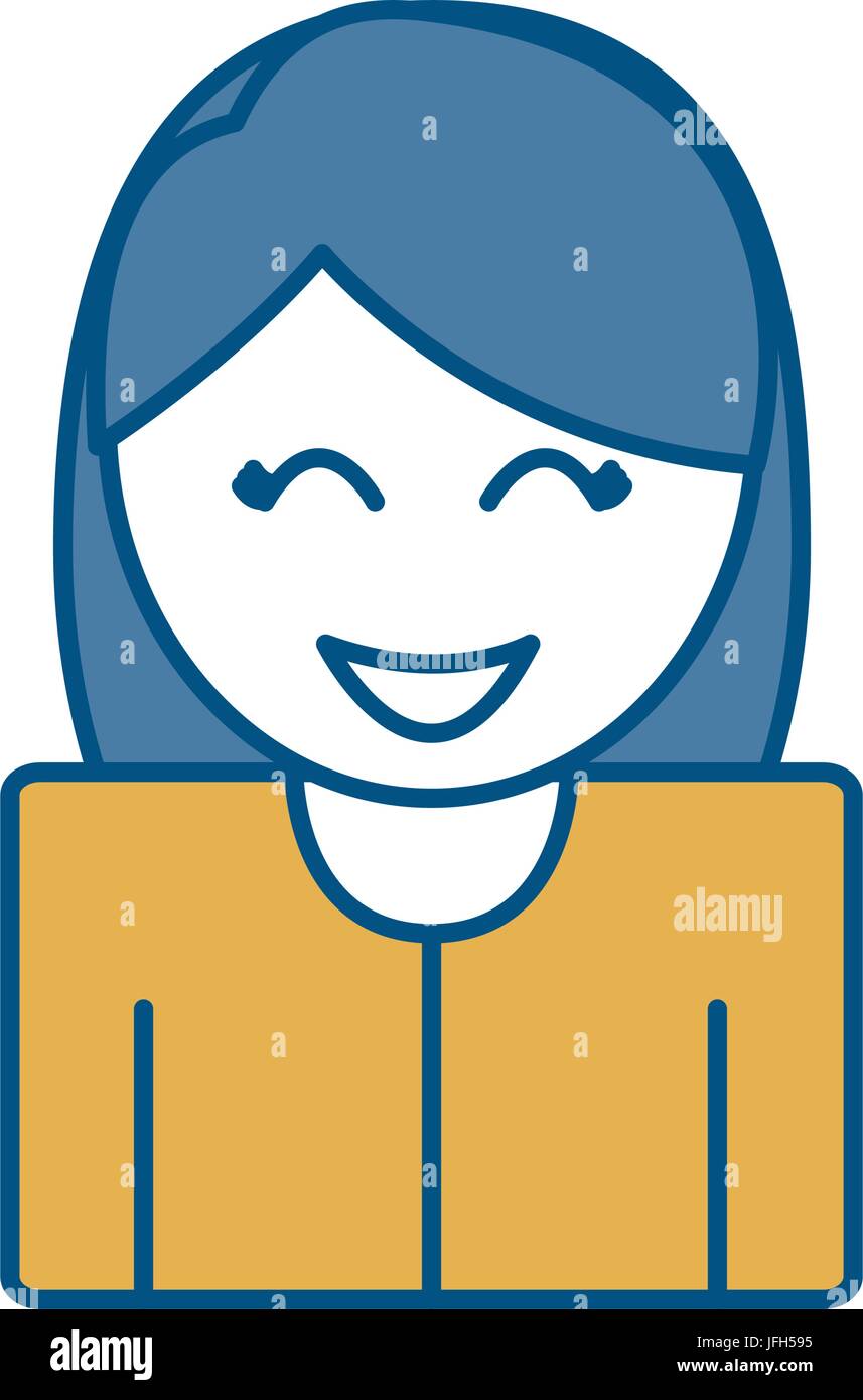 happy woman icon Stock Vector Image & Art - Alamy