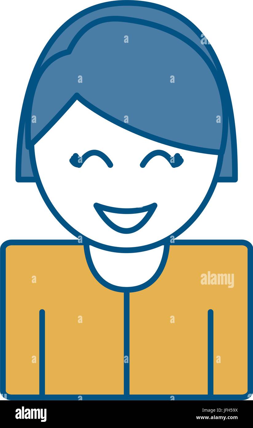 happy woman icon Stock Vector Image & Art - Alamy
