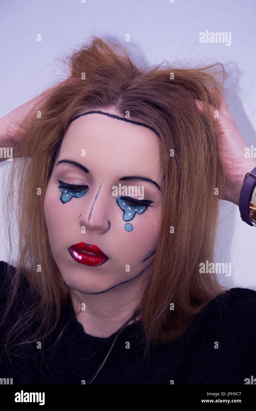 Creative makeup hi-res stock photography and images - Alamy