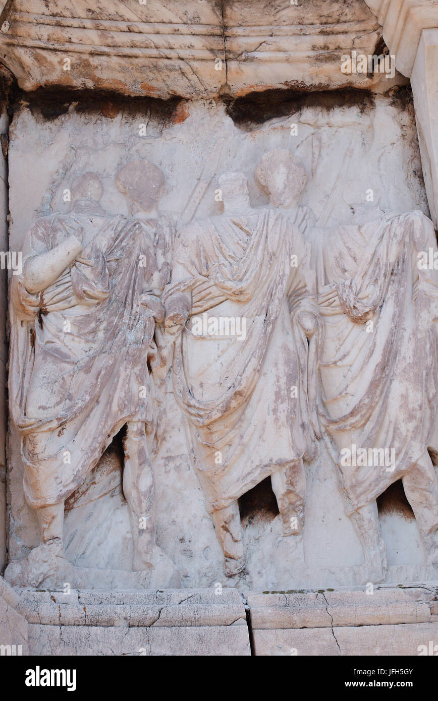 Filopappos monument at Filopappou Hill, Athens (Greece Stock Photo - Alamy
