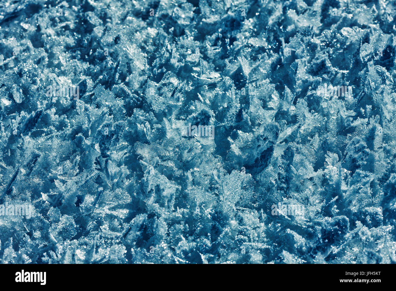 Full frame of ice crystals Stock Photo - Alamy