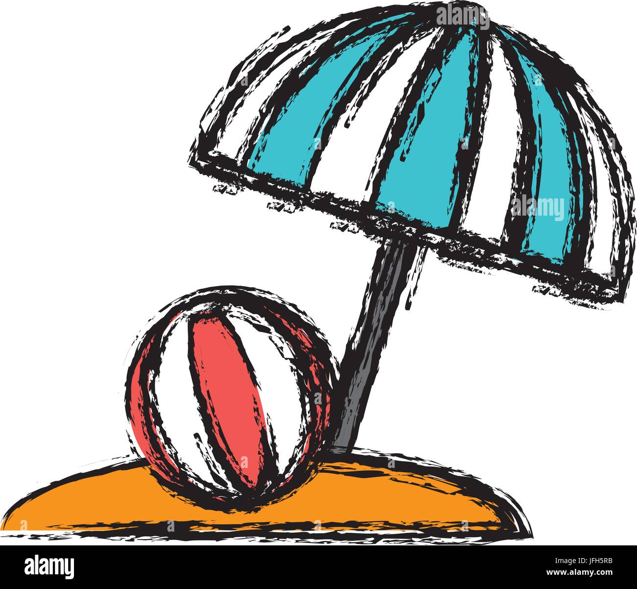 beach parasol icon Stock Vector Image & Art - Alamy