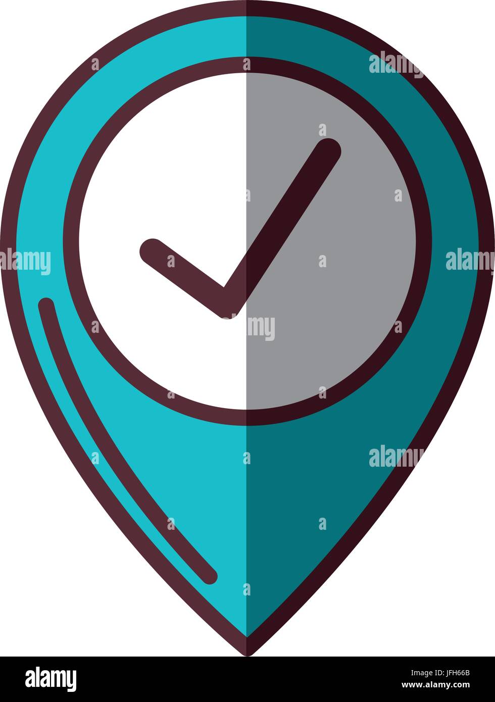 location pin icon Stock Vector Image & Art - Alamy