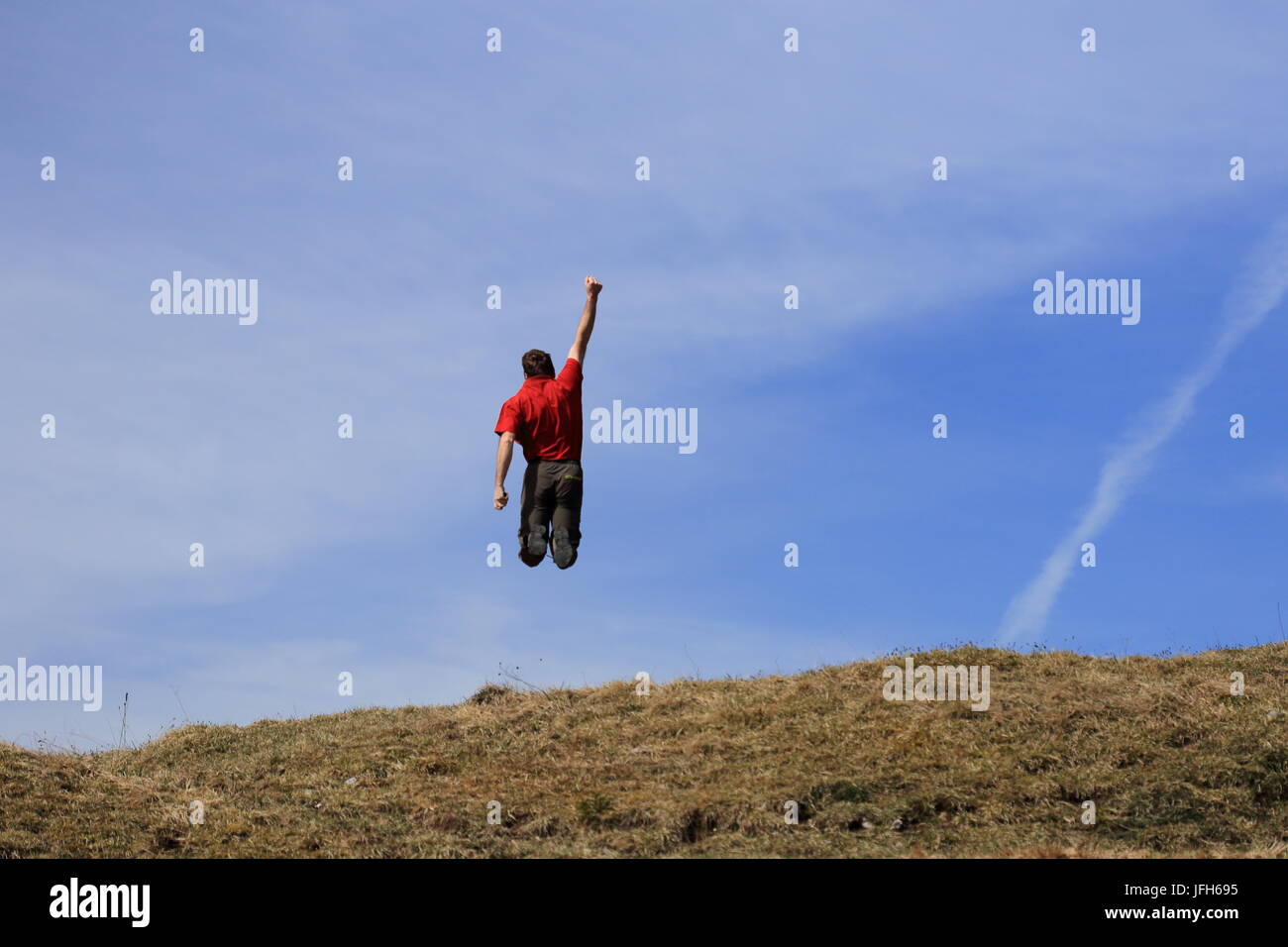 Jump cheering hi-res stock photography and images - Alamy