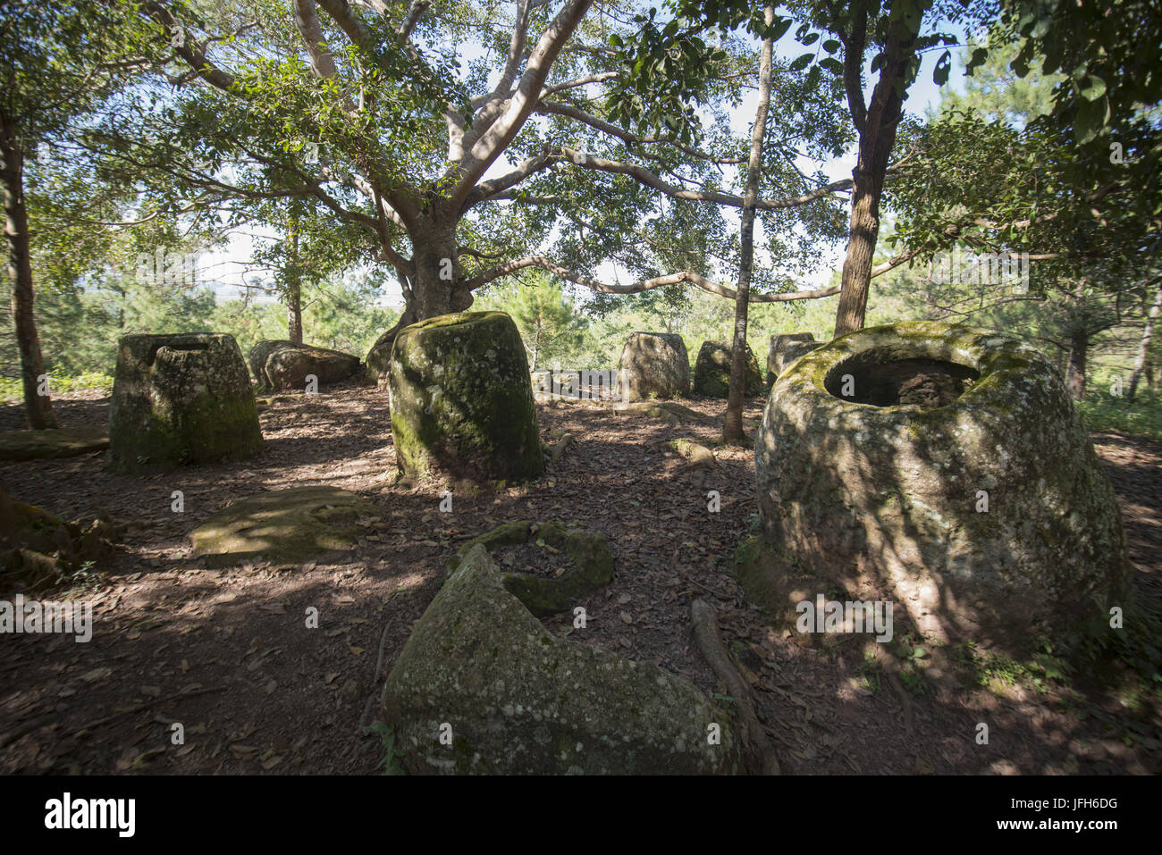 LAO PHONSAVAN PLAIN OF JARS Stock Photo - Alamy