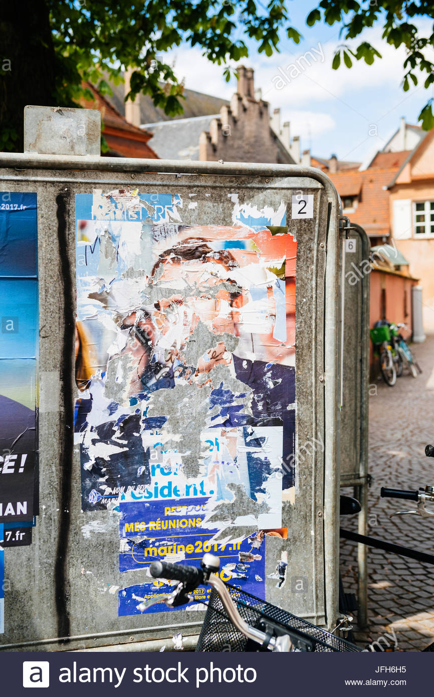 Marine Le Pen Poster Stock Photos & Marine Le Pen Poster Stock Images ...