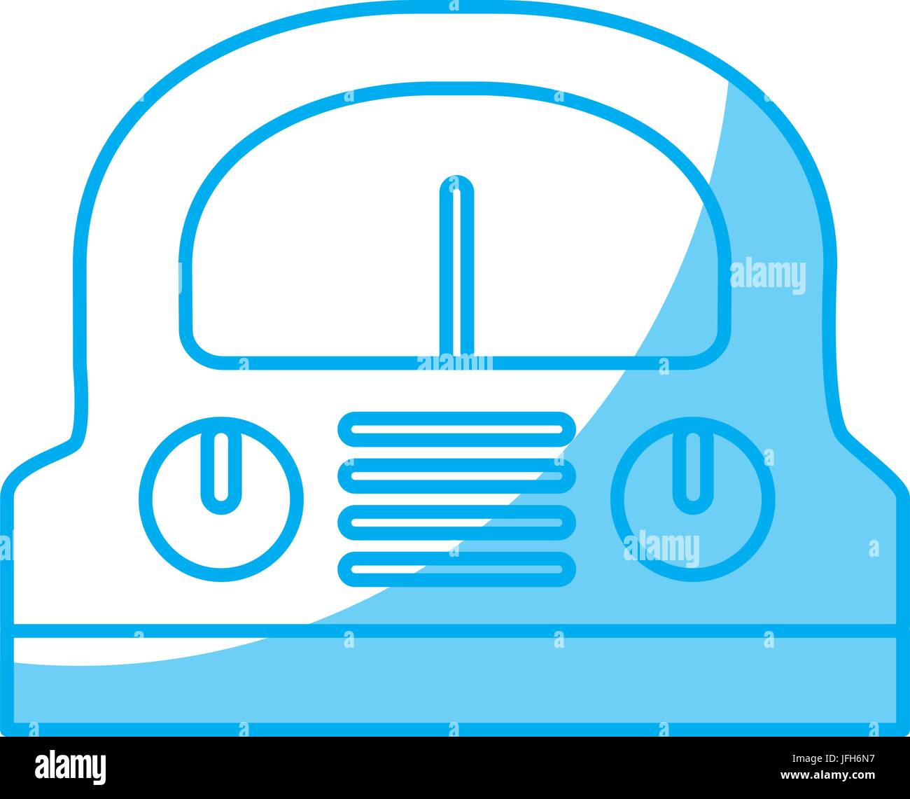 retro radio icon Stock Vector Image & Art - Alamy