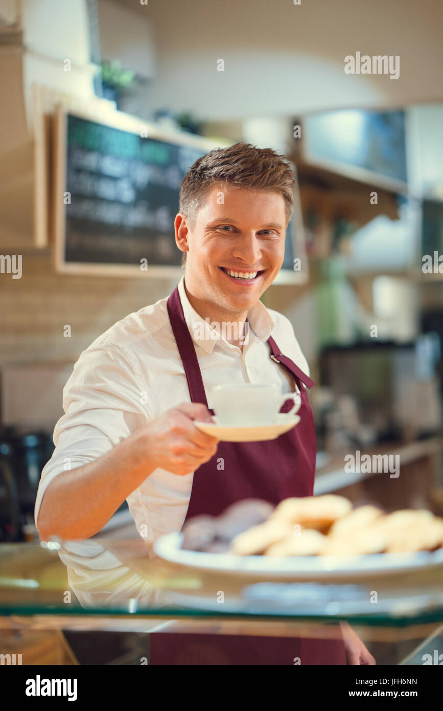 Bakery barista hi-res stock photography and images - Alamy
