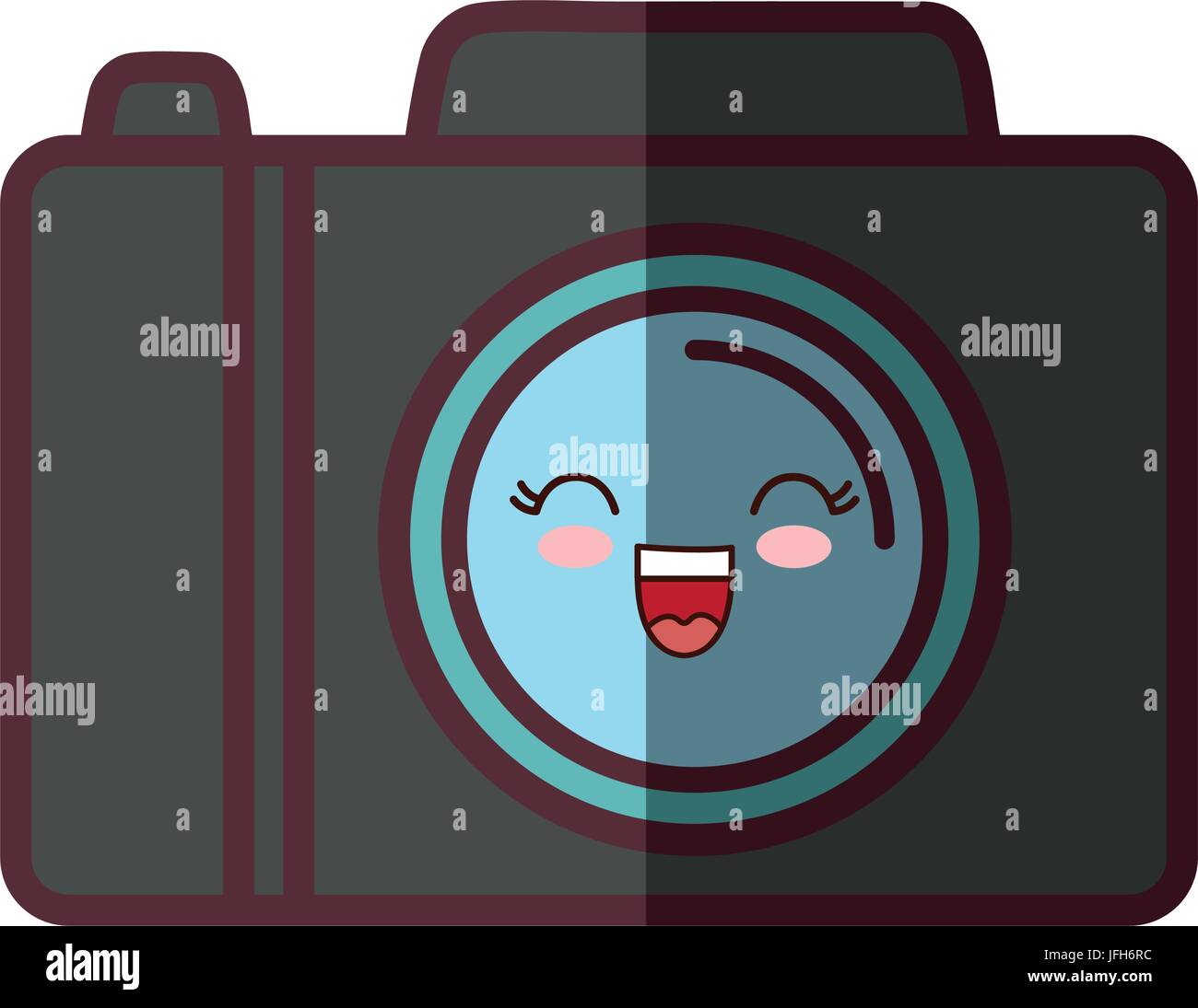 Kawaii photographic camera icon hi-res stock photography and images - Alamy