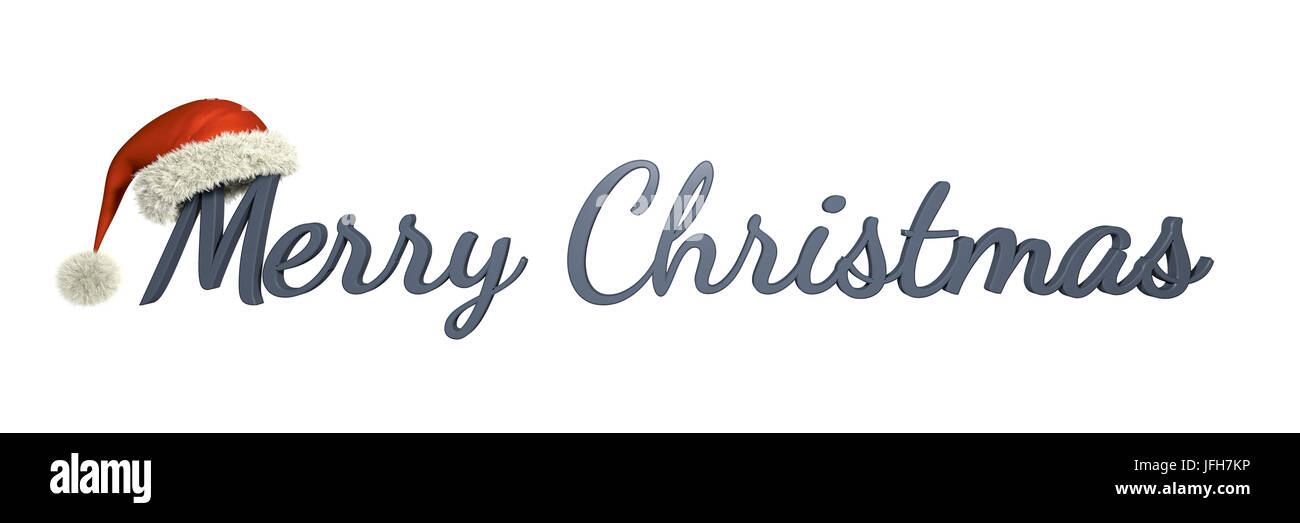 Merry christmas banner holidays Cut Out Stock Images & Pictures - Alamy