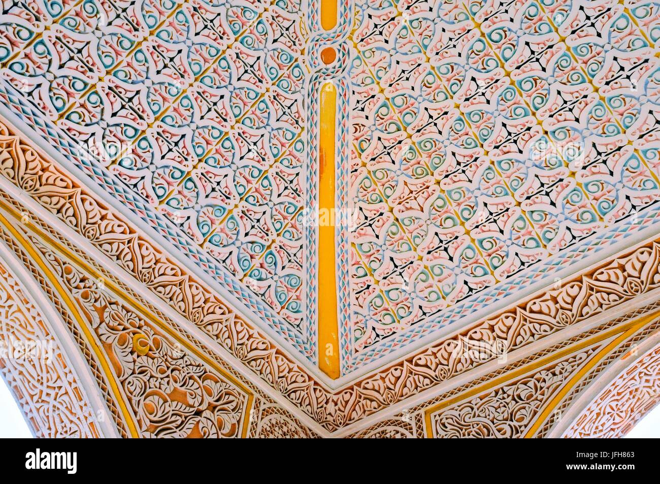 Pattern tiles in Morocco Stock Photo - Alamy