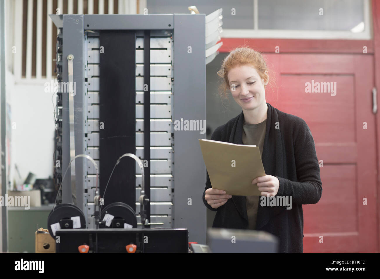 Printing press production line machine hi-res stock photography and ...