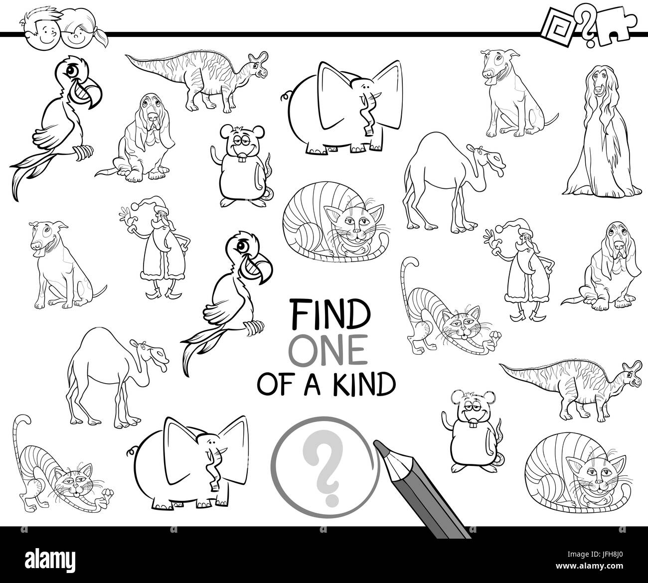 One of a kind Black and White Stock Photos & Images - Alamy