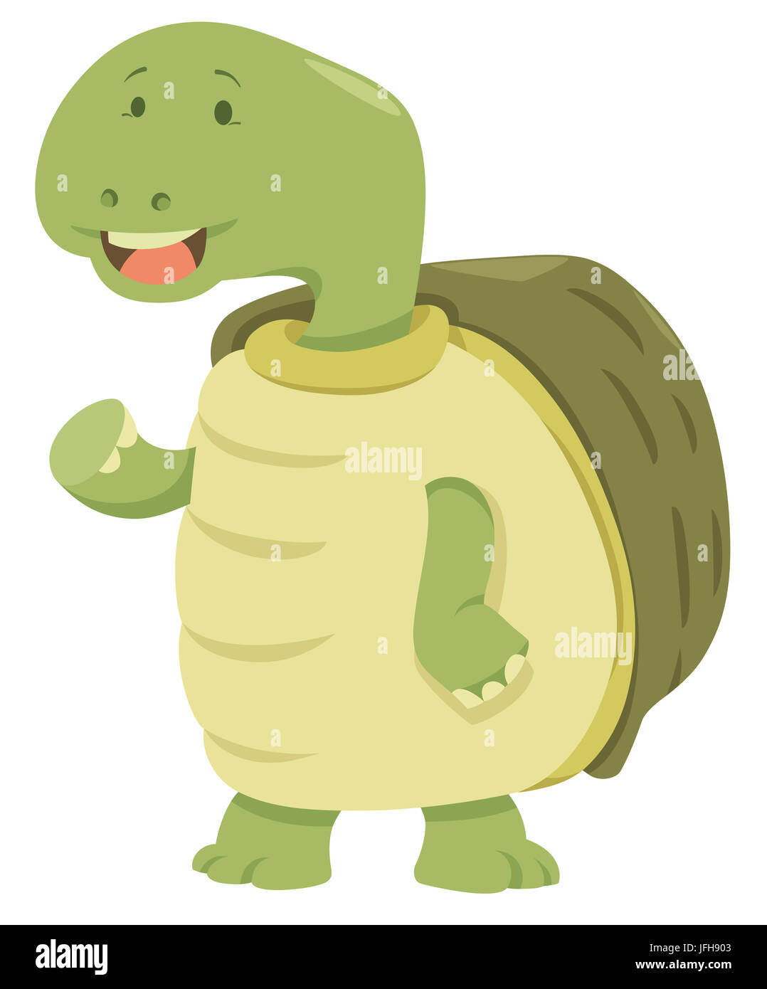 cartoon turtle animal character Stock Photo - Alamy