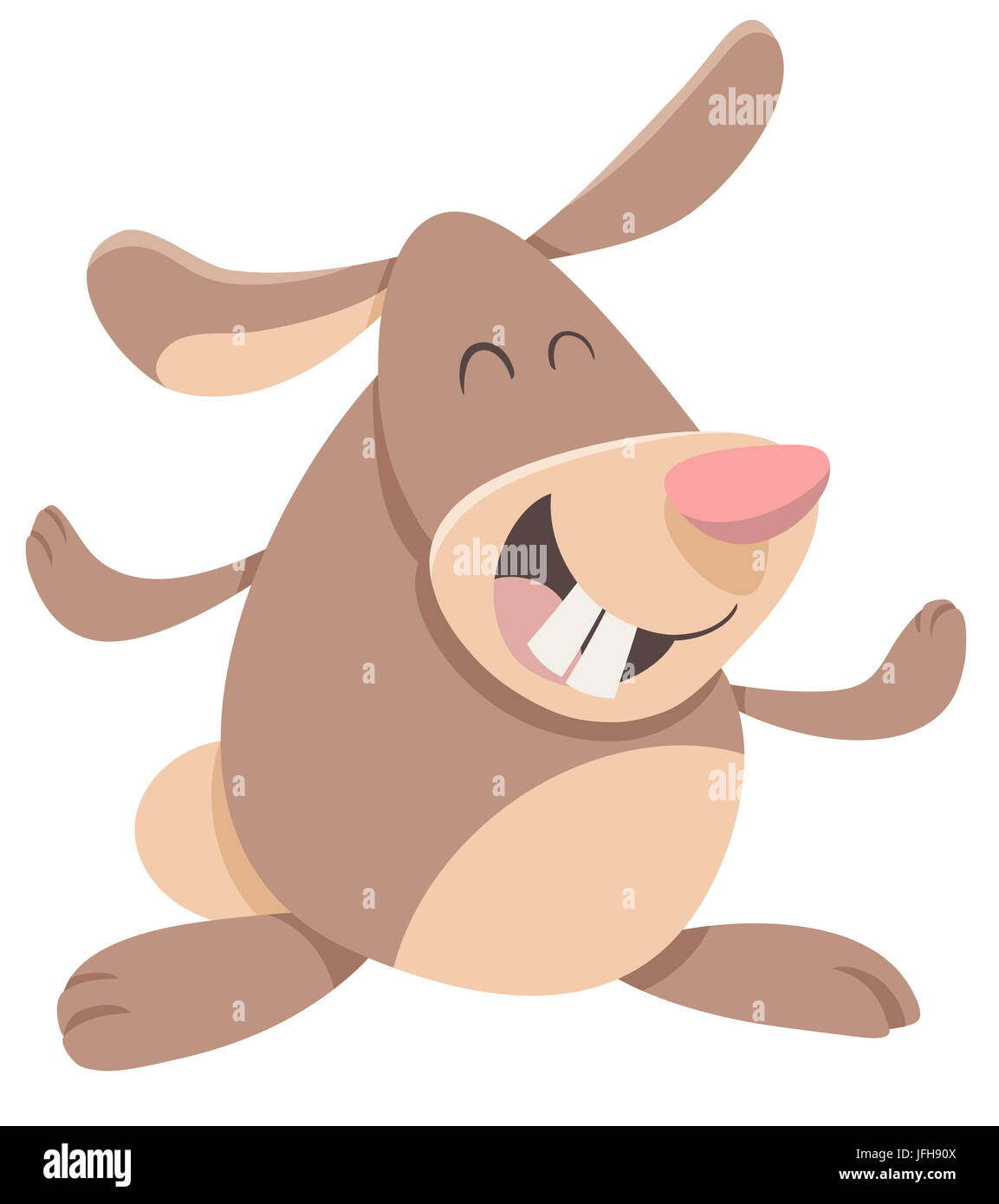 funny rabbit cartoon character Stock Photo - Alamy