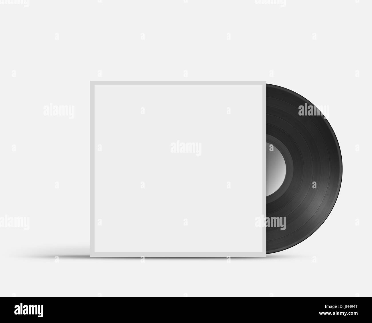Vinyl album cover Black and White Stock Photos & Images - Alamy