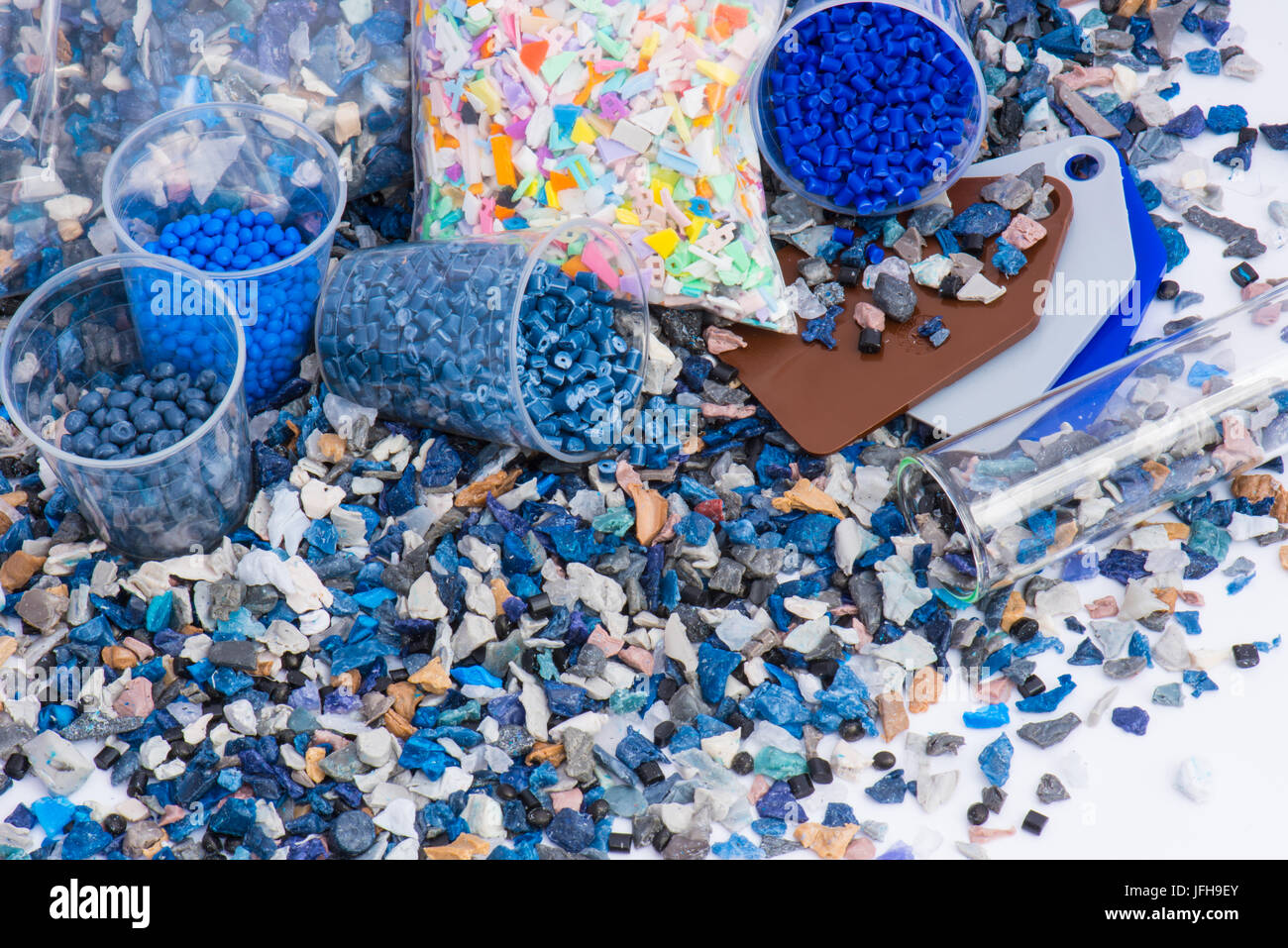 Plastic waste samples hi-res stock photography and images - Alamy