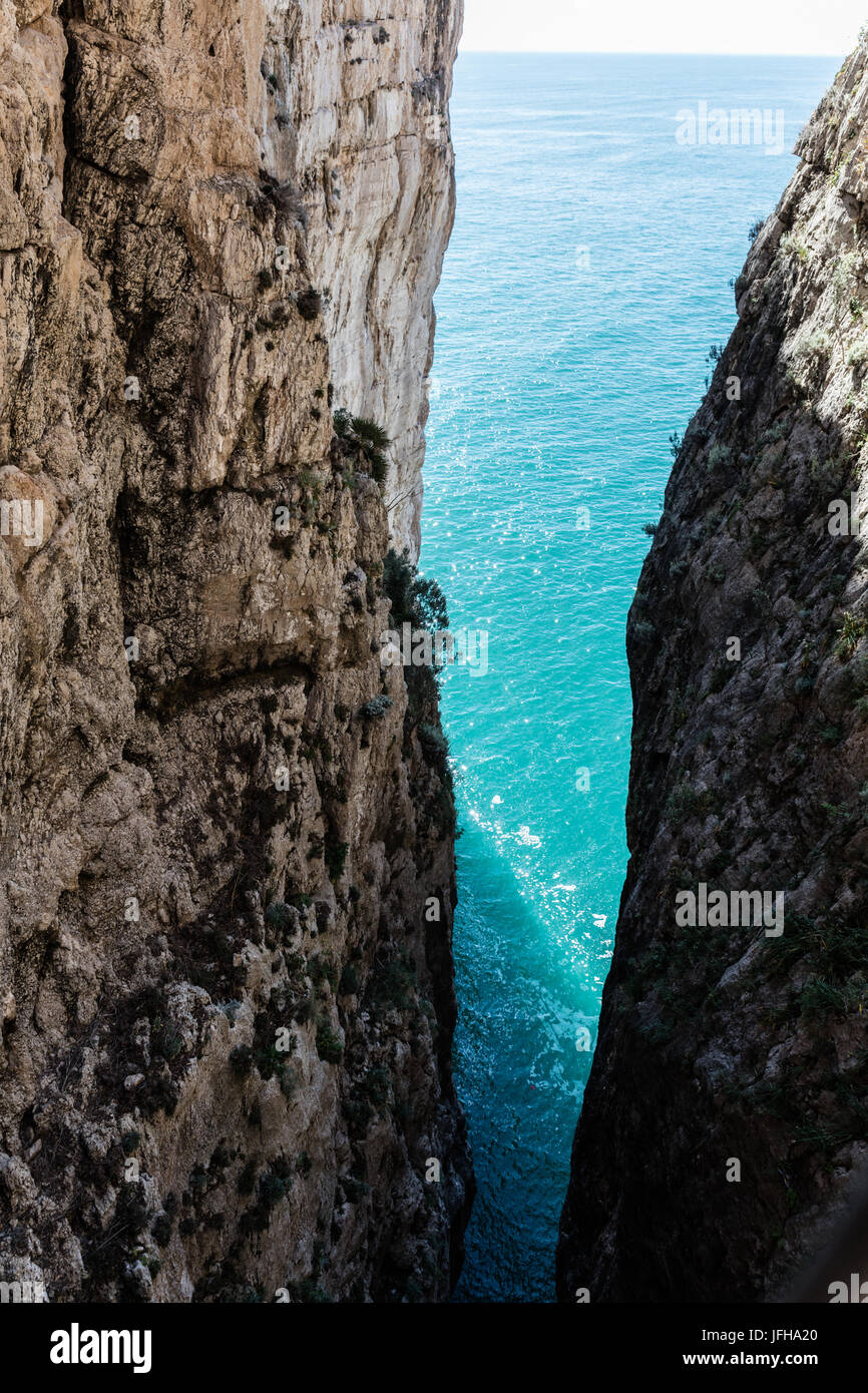 Montagna Spaccata, Gaeta, Latina, Italy Stock Photo - Alamy