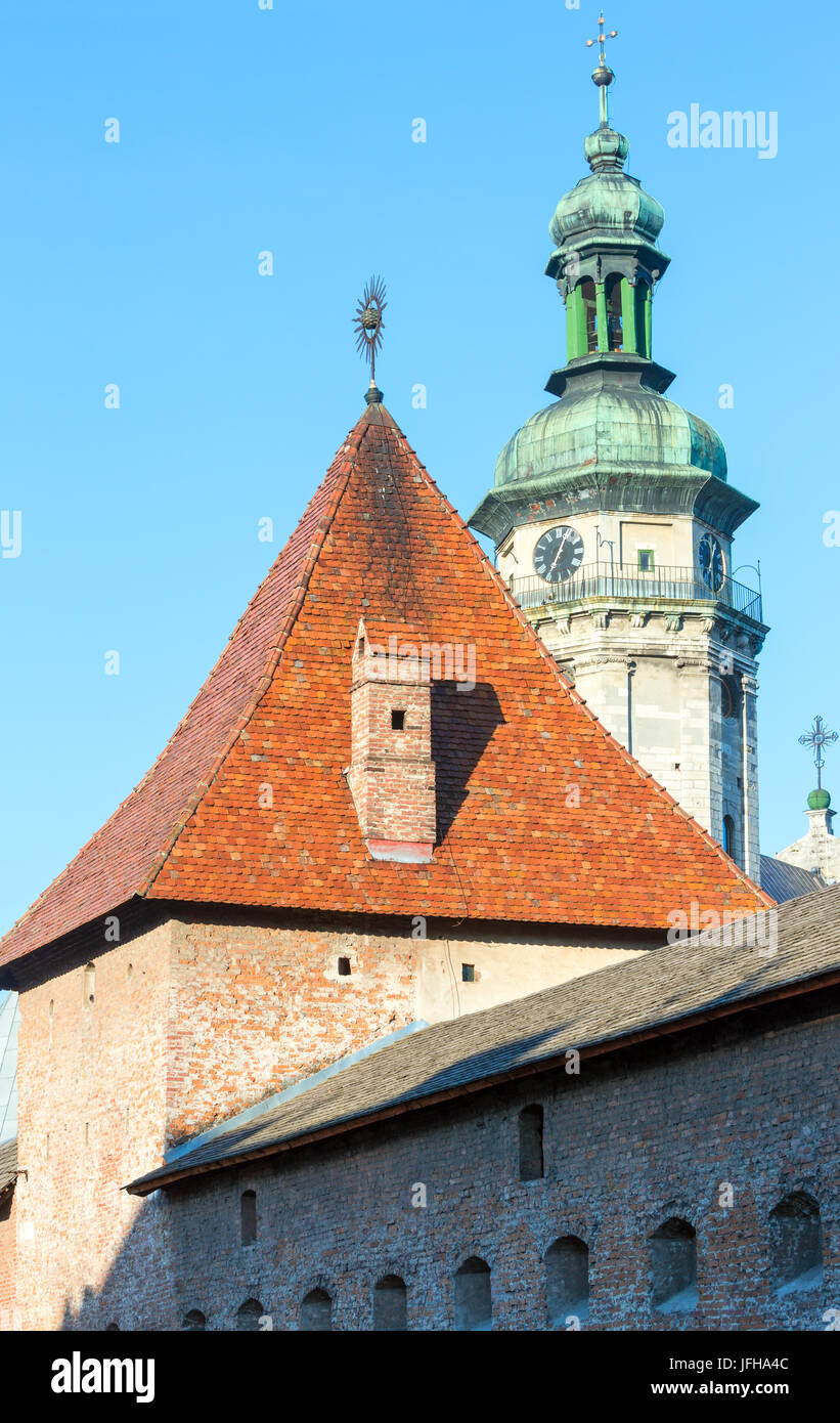 Historical building of Royal arsenal(1642-1644) in Lviv-city (Ukraine ...