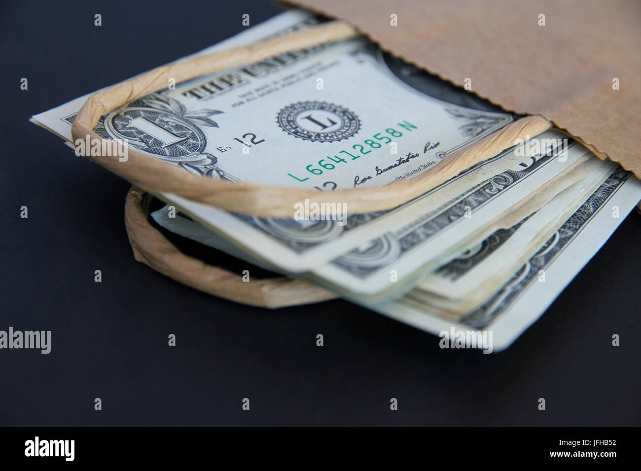 1 money bag hi-res stock photography and images - Alamy