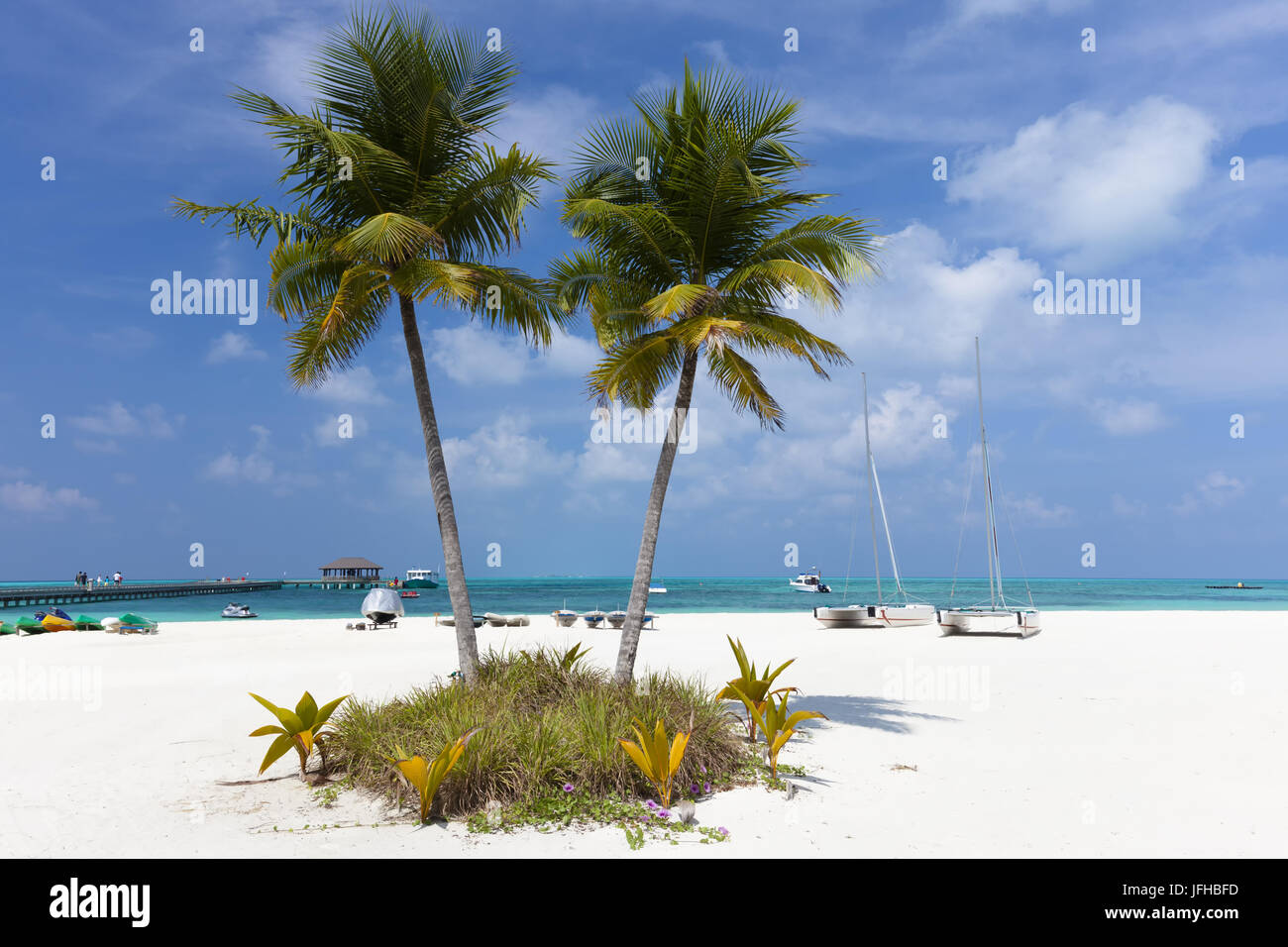 Malediven ozean strand hi-res stock photography and images - Alamy