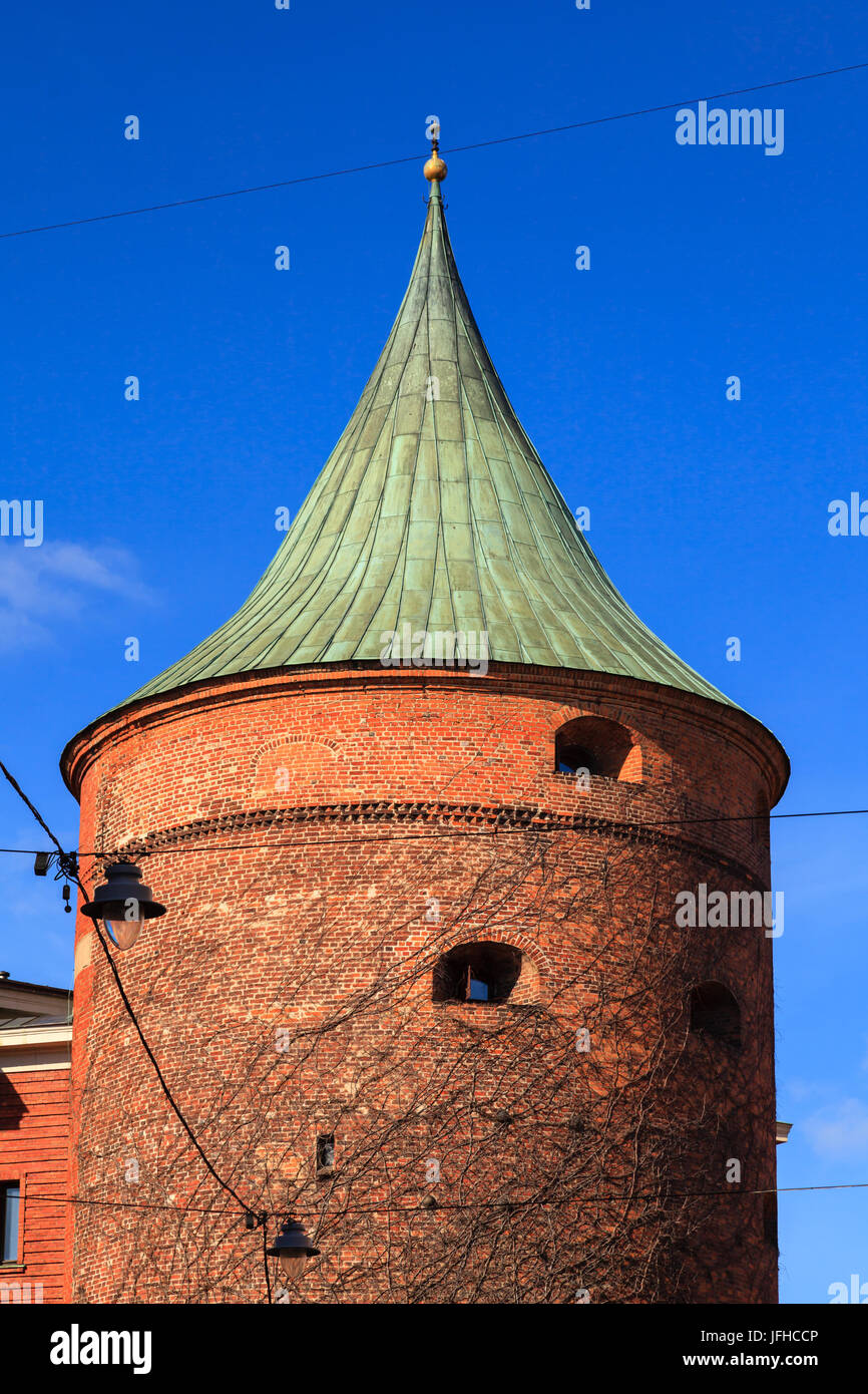 The Powder Tower. The Powder Tower in Riga, capital of Latvia, dates ...