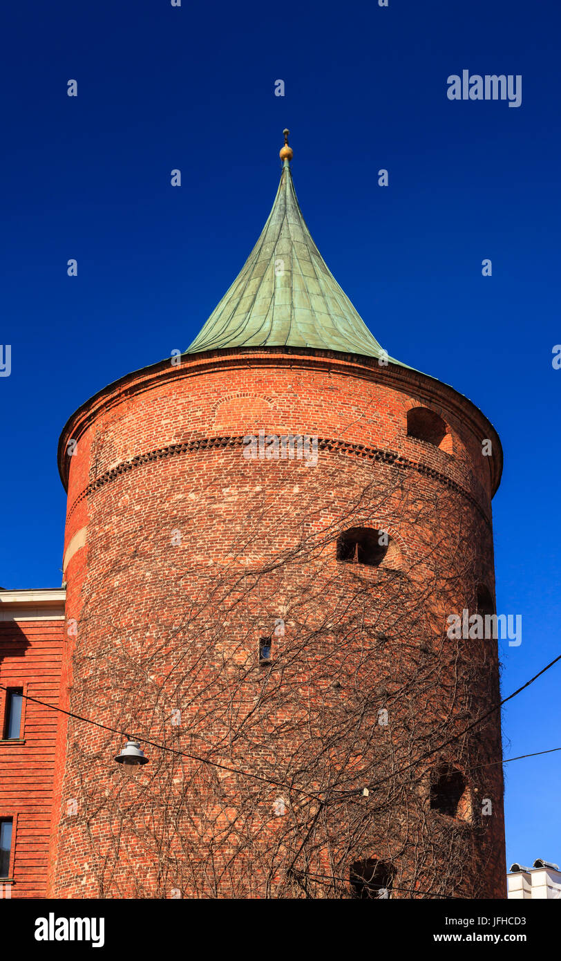 The Powder Tower. The Powder Tower in Riga, capital of Latvia, dates ...