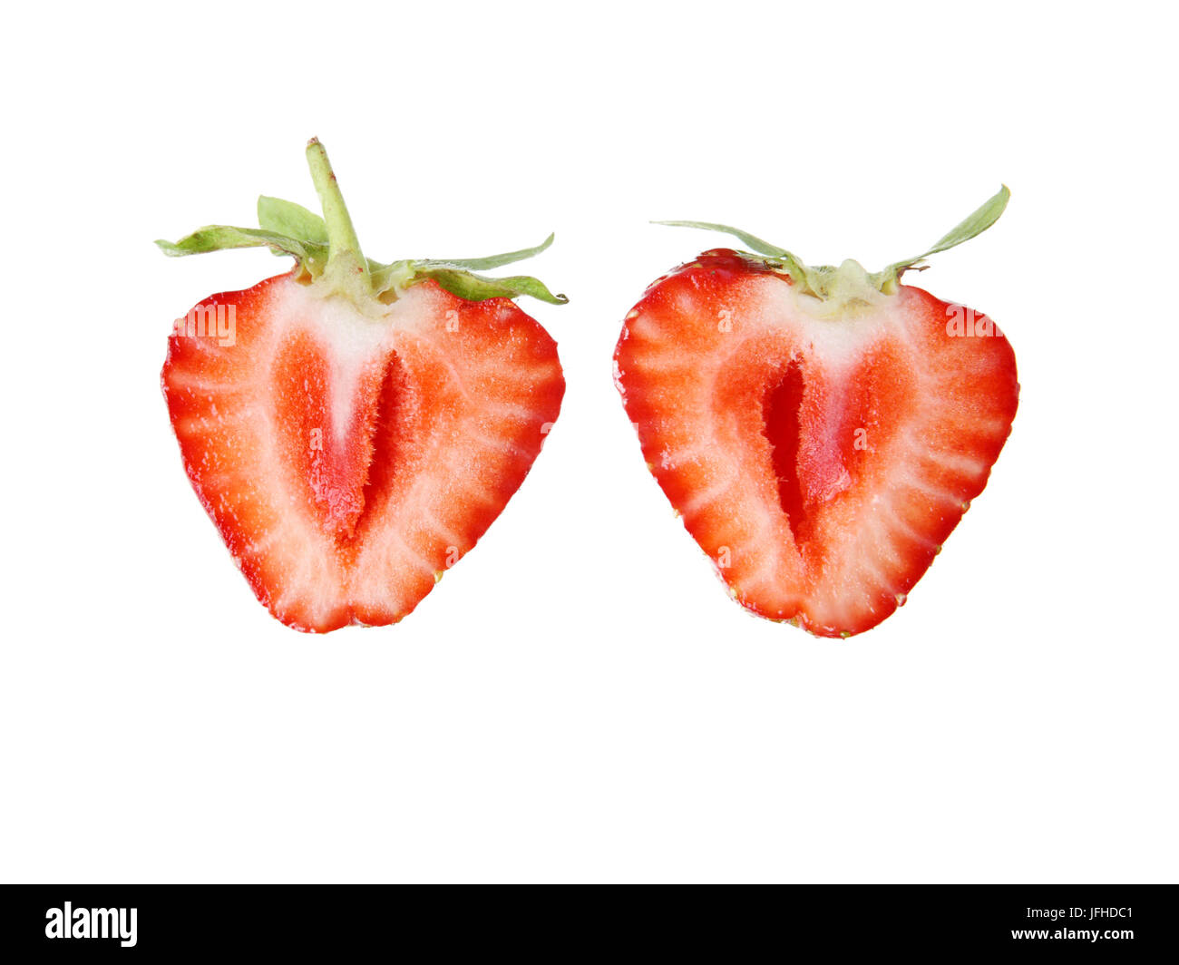 Strawberries in the cut hi-res stock photography and images - Alamy